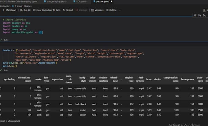 Do data analysis and visualization using python by Developer_hk | Fiverr