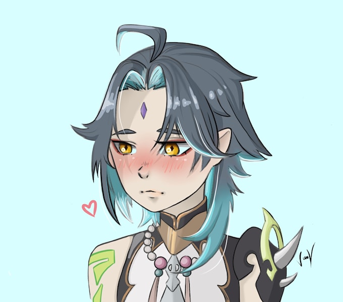 Draw digital for you i am good at drawing portraits and mascots by ...