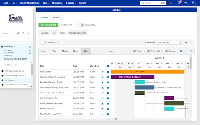Be your virtual assistant for job tread construction management ...