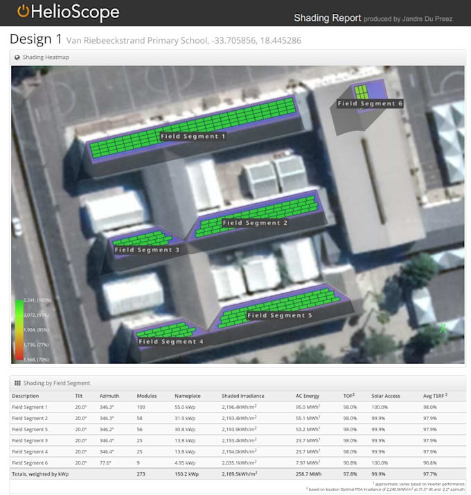 Create solar panel system designs in helioscope and autocad by ...