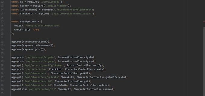Develop node js backend application by Shvets_v | Fiverr