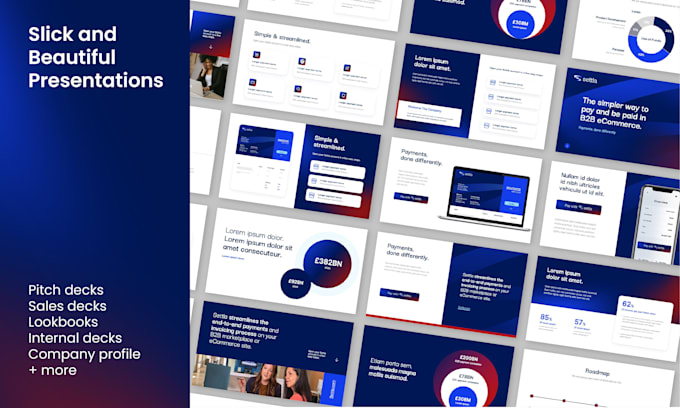 Design a slick business presentation and pitch deck by Pantheradesigns ...