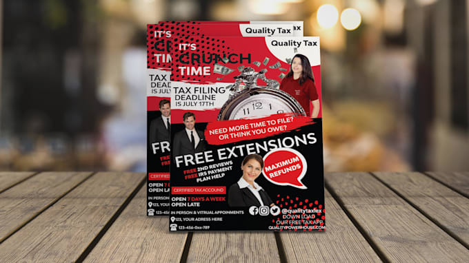 Design attractive event, party, food, crunch flyer design by ...