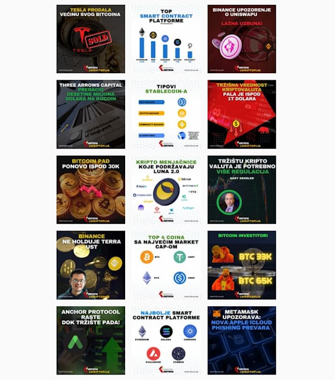 Design amazing instagram posts by Pappydigital | Fiverr