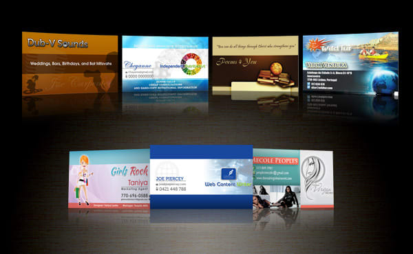 Design unique, attractive and informative business card by Brother | Fiverr