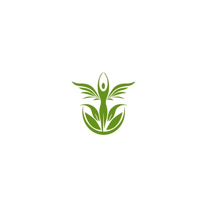 Create a clean exuberant logo for herbalangeles health and nutrition by ...