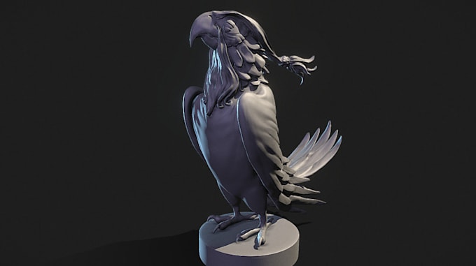 3d model printing design sculpture character zbrush stl miniature ...