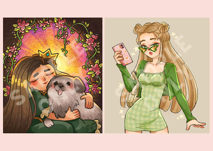 Create a custom art style from your photos by Jackkerner | Fiverr