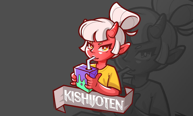 Design cute custom anime chibi mascot logo by Indigober | Fiverr