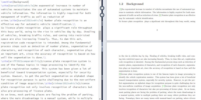 Convert your report or word file into latex overleaf by Junaidkhanshab ...