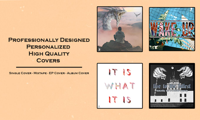 Design professional, high quality, cover and album art by Designsbymick ...