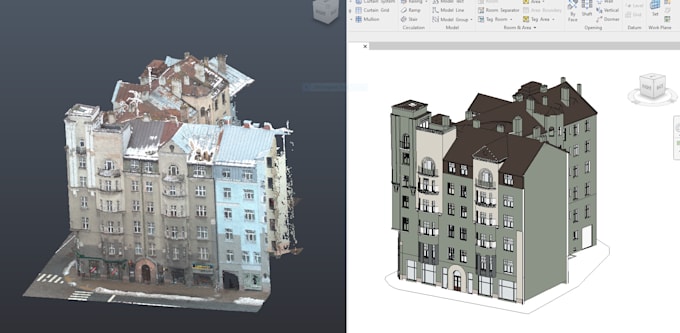 Produce revit from point cloud and matterport laser scans by Jalal33 ...