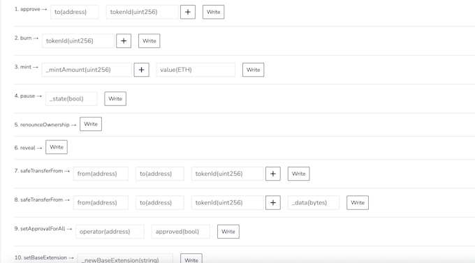 Create your nft smart contract erc721 by Solidity_master | Fiverr