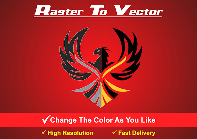 Edit vectorize, redesign, create, modify, your logo by Qamar971 | Fiverr