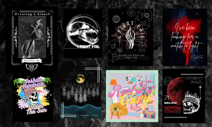 Design artwork for your band by Jakebartolic | Fiverr