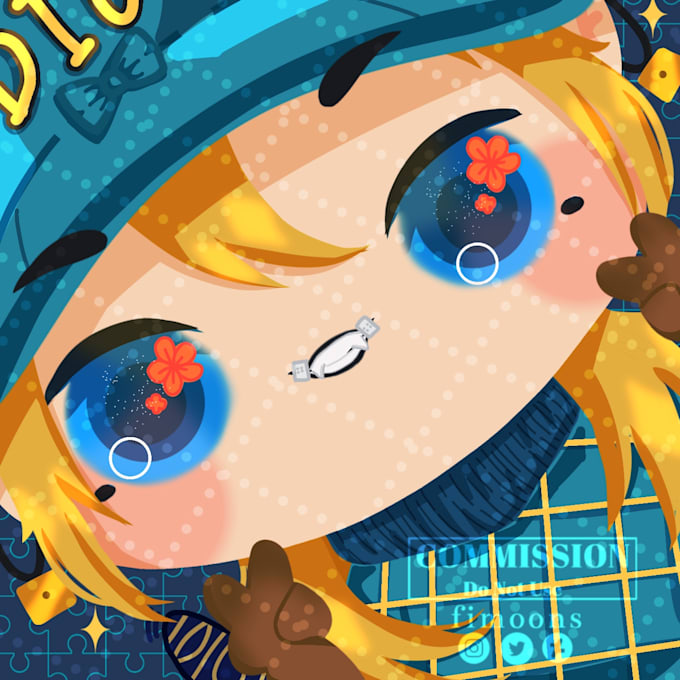 Make your own chibi icon character by Fimoonsart | Fiverr