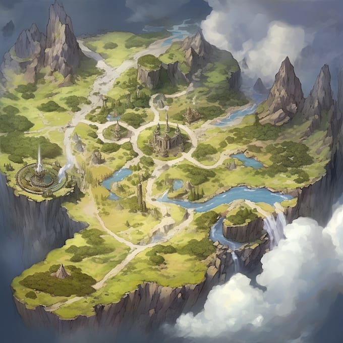 Create a high quality battle map for your fantasy game by Horesiiop ...