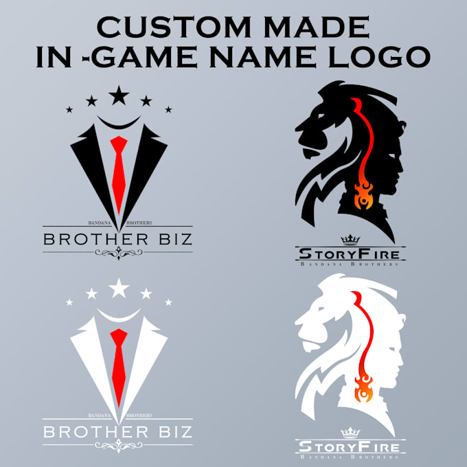 Make a custom made in game name logo by Mayu_hecate | Fiverr
