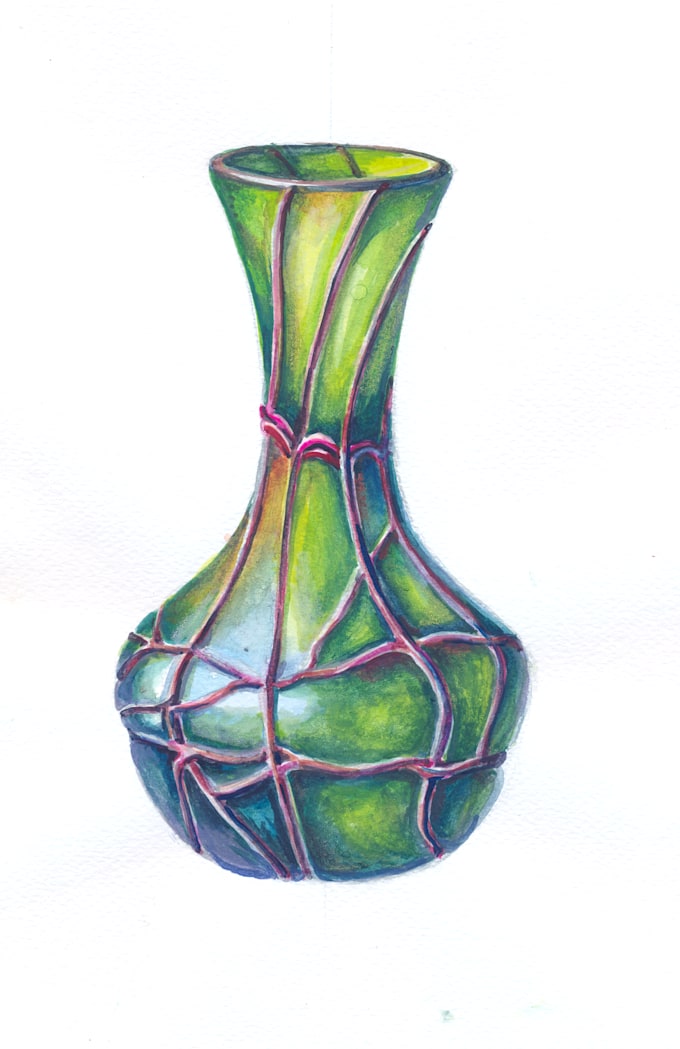 Draw museum exhibits object illustration by Maria_amarna | Fiverr