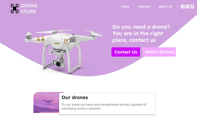 Create a showcase site for your business in html, css and jquery by ...