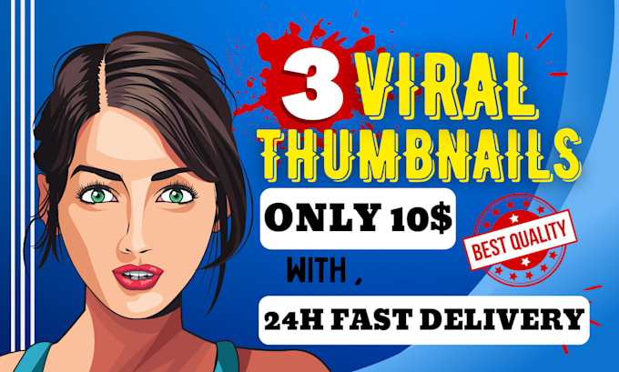 Design outstanding , trending youtube thumbnail by Thushal716 | Fiverr