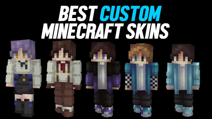 Make custom high quality minecraft skin by Eelementstudios | Fiverr