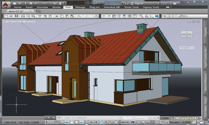 Design an amazing 3d model on autocad by Samii_ullahh | Fiverr