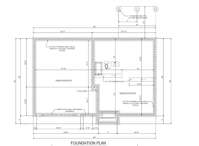 Design structural floor plan in autocad by Mehedi12188 | Fiverr