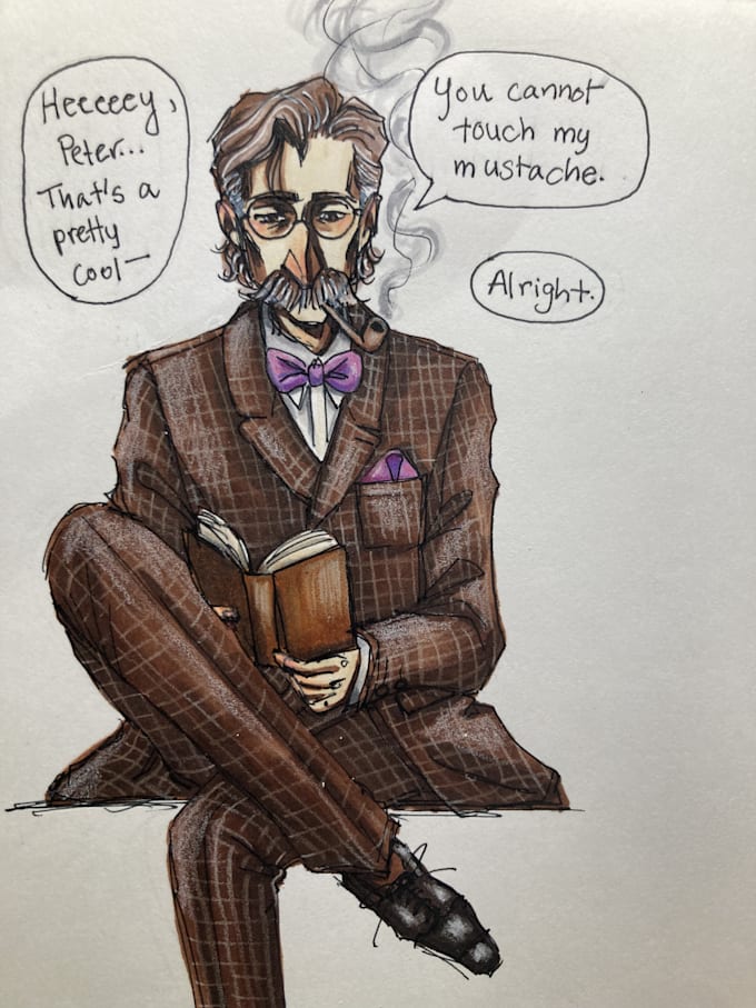 Draw fanart and oc in a vintage and retro theme by Rpmstudios | Fiverr