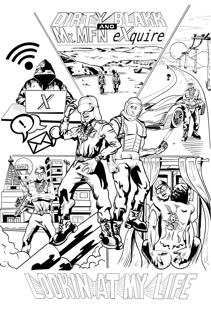 Realization of comic pages, inking and coloring by Diegogpugliese | Fiverr