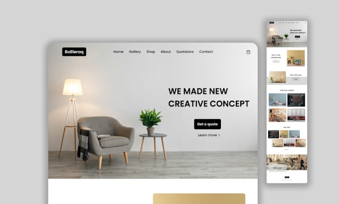 Do ui ux for your website by Wishva_kalhara | Fiverr