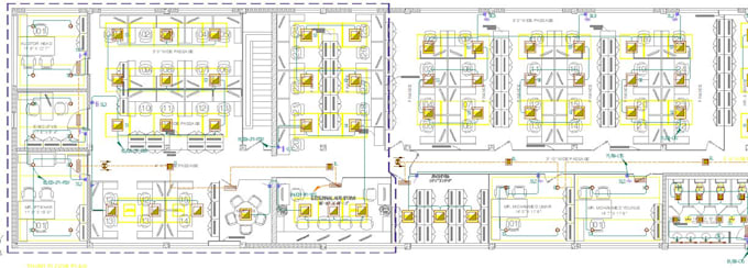 Design and circuit electrical lighting drawings in autocad by Fatima ...