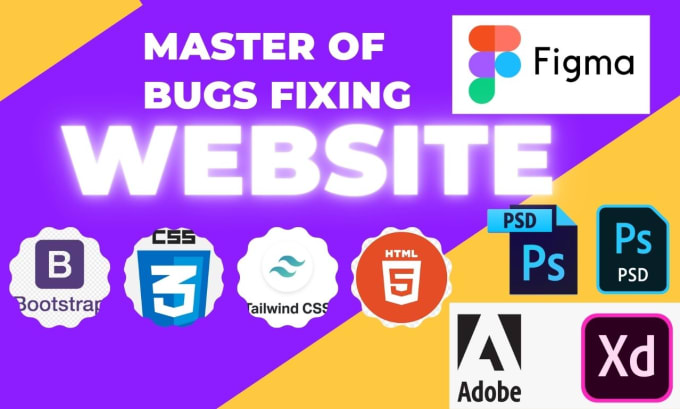Fix Your All Html Css And Tailwind Css Bugs By Abduxsalam Fiverr