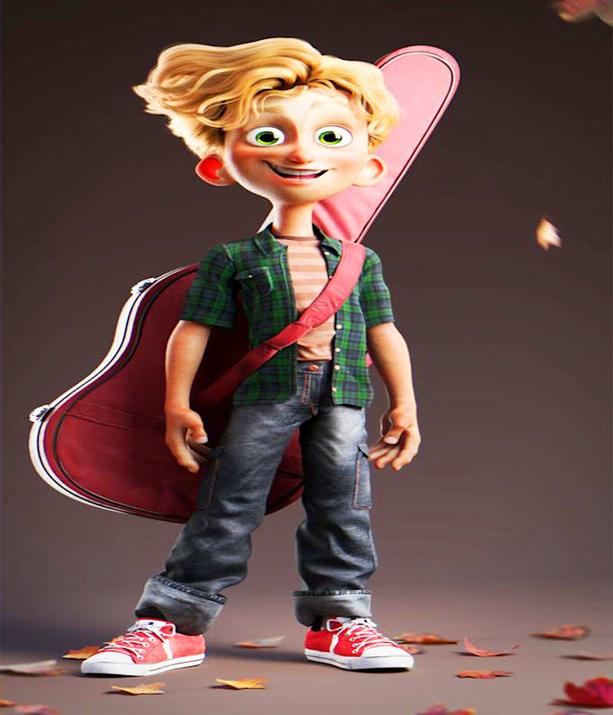 Draw amazing cartoon characters by Bleidiud | Fiverr