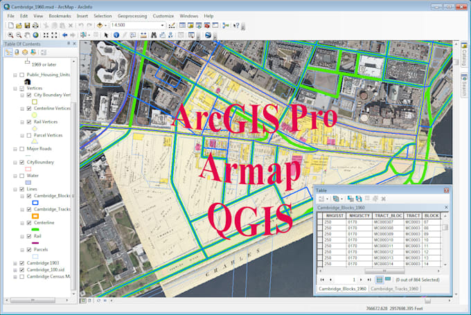 Do spatial analysis, remote sensing in arcgis, qgis and arcmap by Mehboobaslam786 | Fiverr