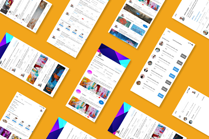 Get an amazing ui ux design for your mobile apps in figma by Walaa596 ...