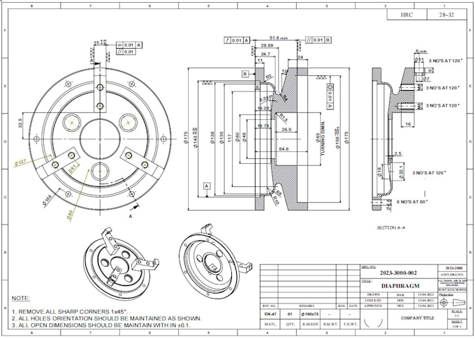 Do 3d Cad Design 2d Technical Drawings Using Solidworks By Ajay70aa Fiverr