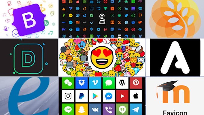 Design stylish favicon or icon for websites by Asmalogodesigns | Fiverr