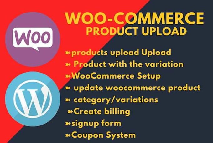 Add products to your woocommerce store, product listing by Webcahmp99 | Fiverr