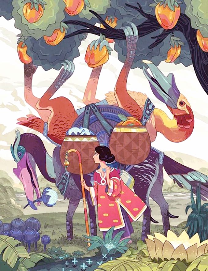 Draw manga illustration, anime webtoon art, character design by ...