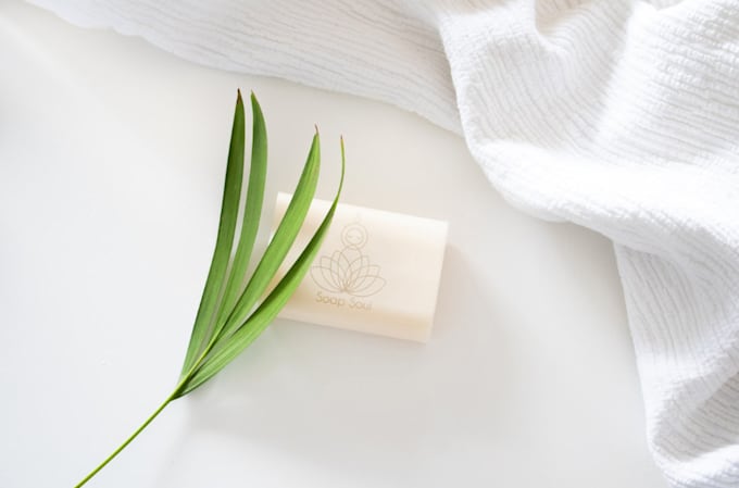 Design feminine hand drawn boho elegant watercolor logo by Colleen ...