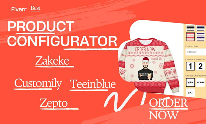 Setup customily app, zakeke 3d and 2d teeinblue and zepto in your store ...