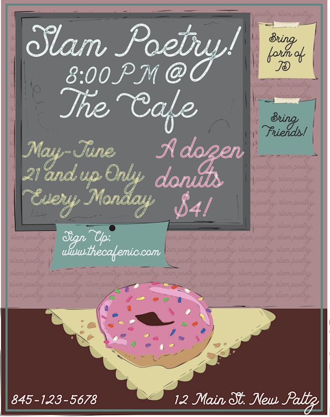 Create fun vibrant food illustrations posters menus cookbooks and more ...