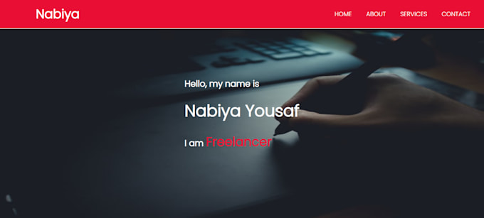 Create responisve website in html css js bootstrap by Nabiyayousaf | Fiverr