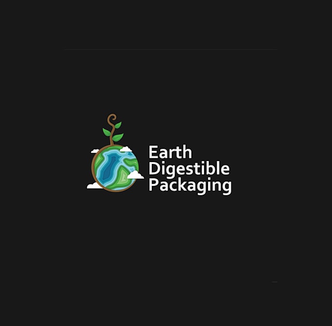 Design cultured best earth digestible packaging logo within 24 hours by ...
