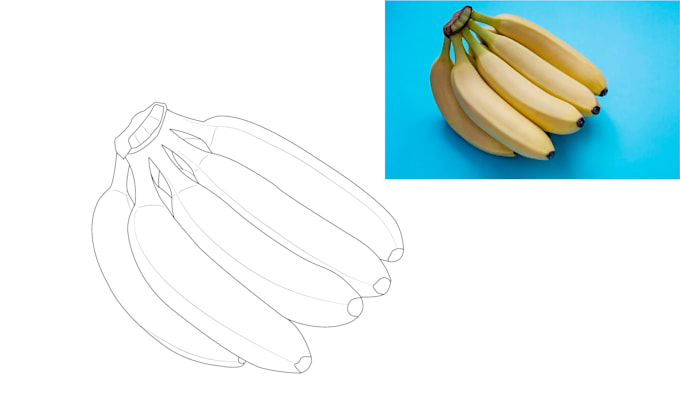 Draw any line art illustration by Rpg7998 | Fiverr