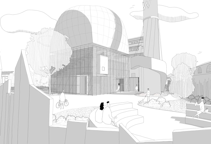 Create high quality architectural drawings by Haagstudio | Fiverr