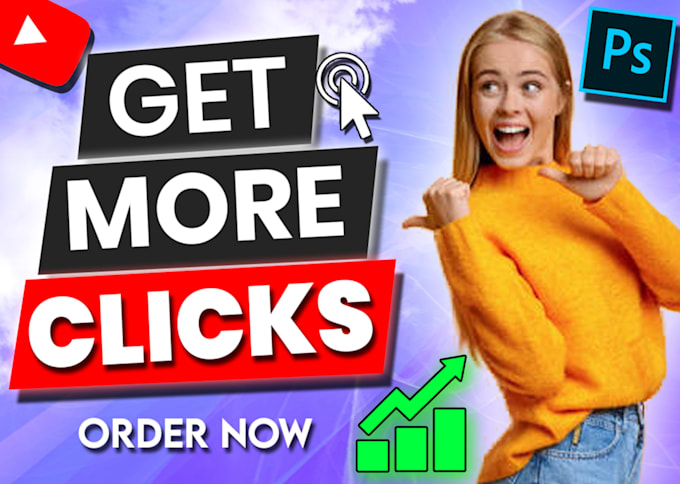 Design viral thumbnails stunning viral thumbnails by Saadelahips | Fiverr