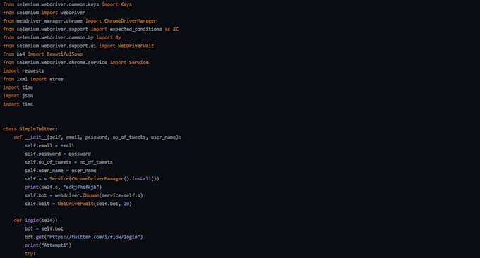 Create bots using python by Abipravi | Fiverr Create bots using python by Abipravi | Fiverr