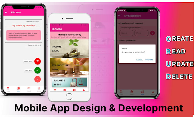 Develop mobile apps with react native or flutter by Sf_greatwork | Fiverr